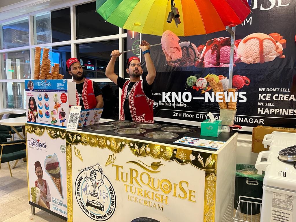 Turquoise Turkish Ice Cream opens outlet in Srinagar, hails people for ‘excellent response’ | KNO