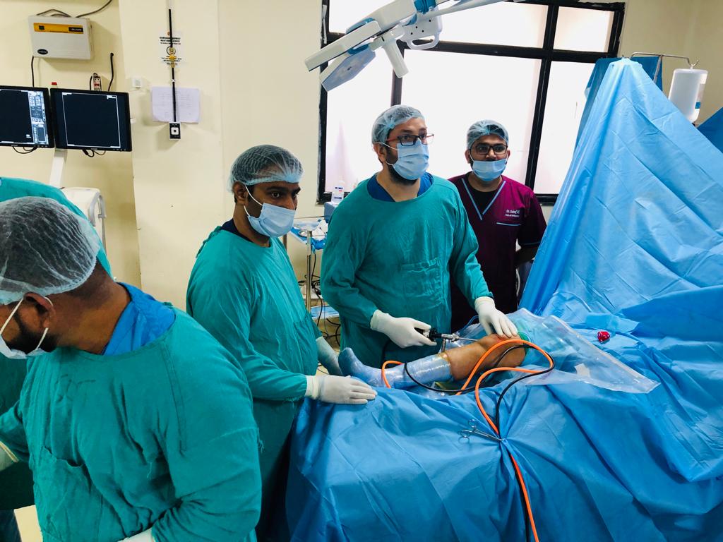 In a first, AH GMC Rajouri conducts Arthroscopic surgery | KNO