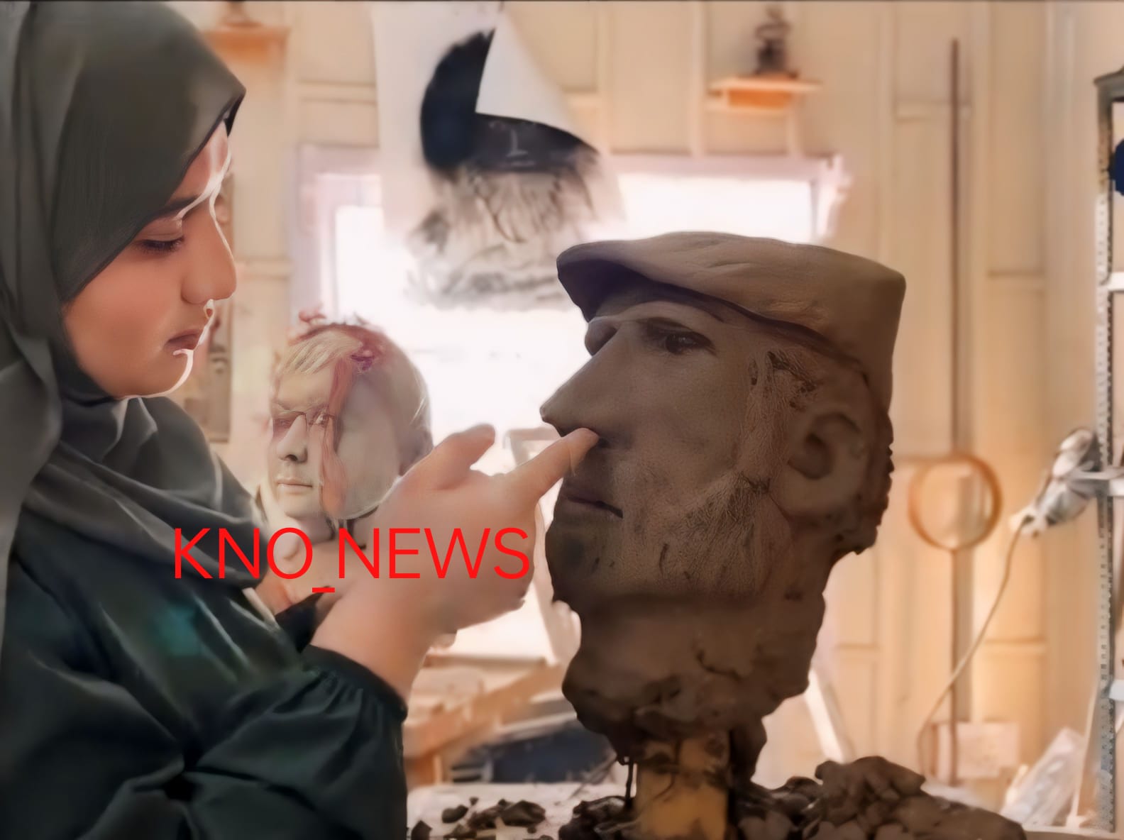 23-yr-old Sculptor from Sgr making waves in art world | KNO