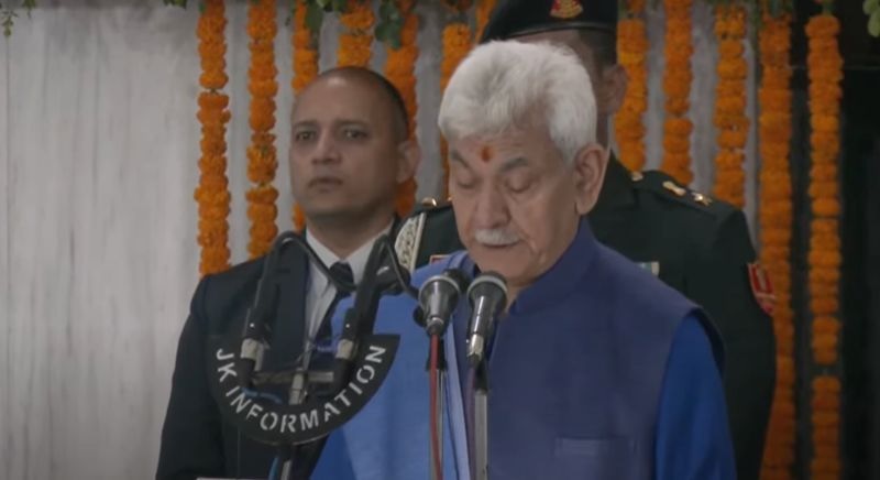 Govt transforming JK into education hub: LG Sinha | KNO