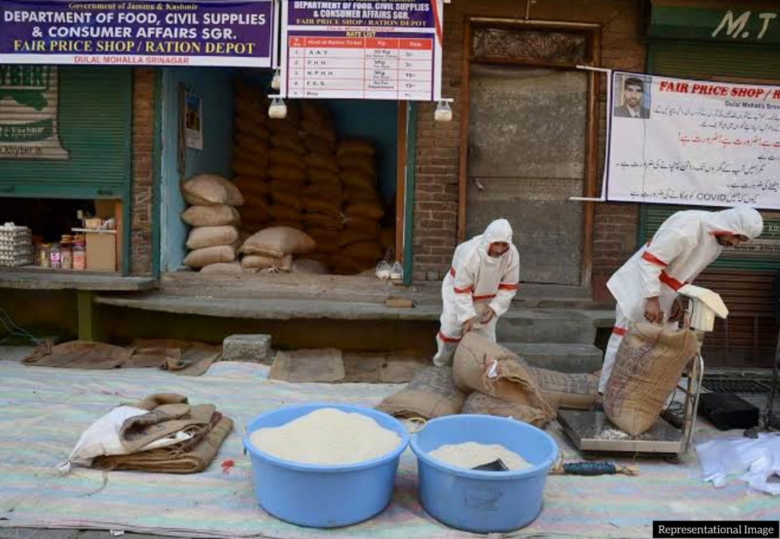 28,996 new ration cards issued under Food Security Act in J&K: Govt | KNO