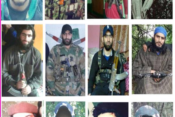 Indian Army released 12 most-wanted militants list in J&K | KNO